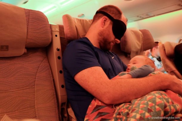 Emirates with a baby: flying Emirates with an infant | Show Them The Globe